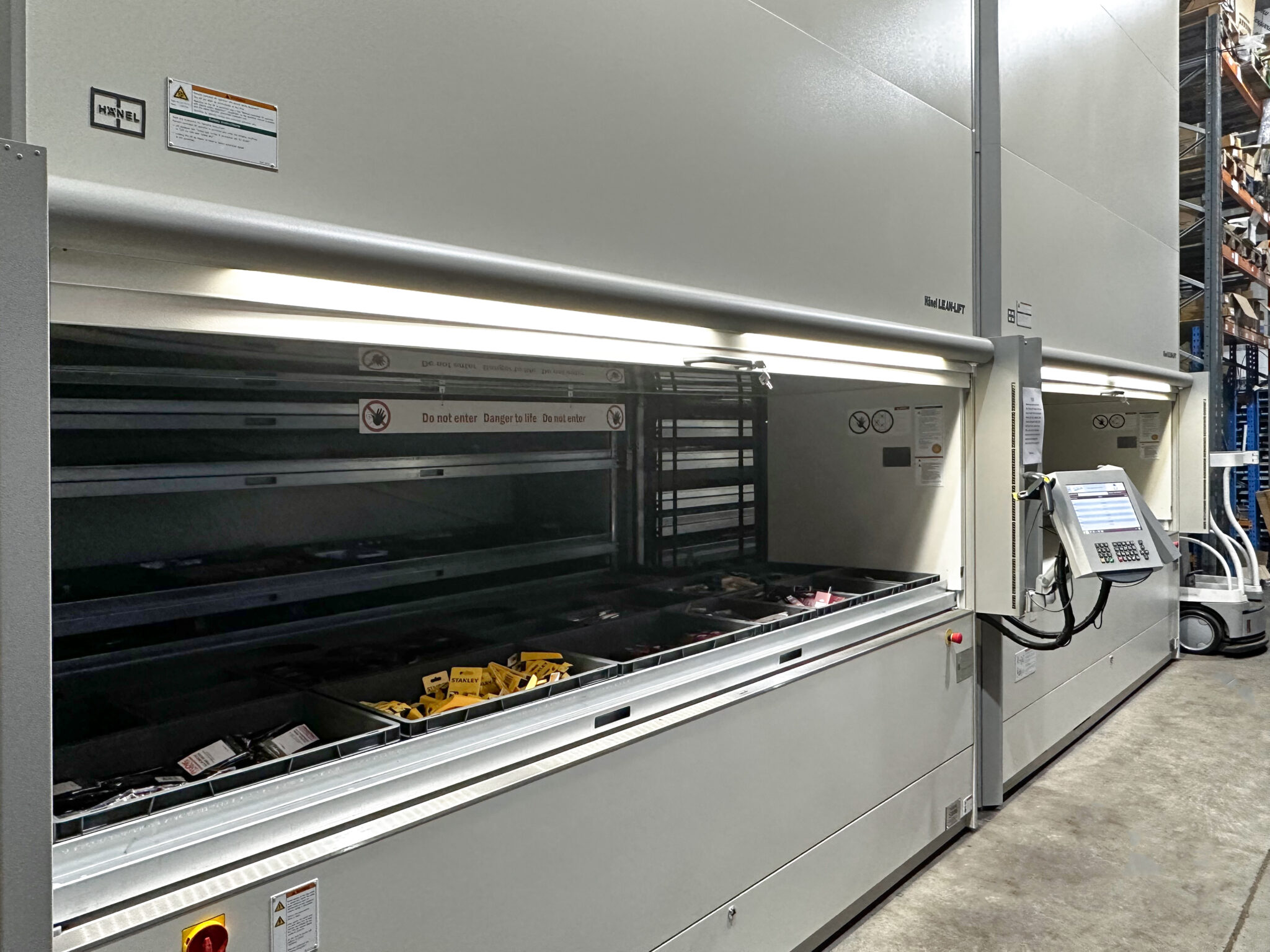 Automated Storage and Retrieval Systems ASRS with Industore