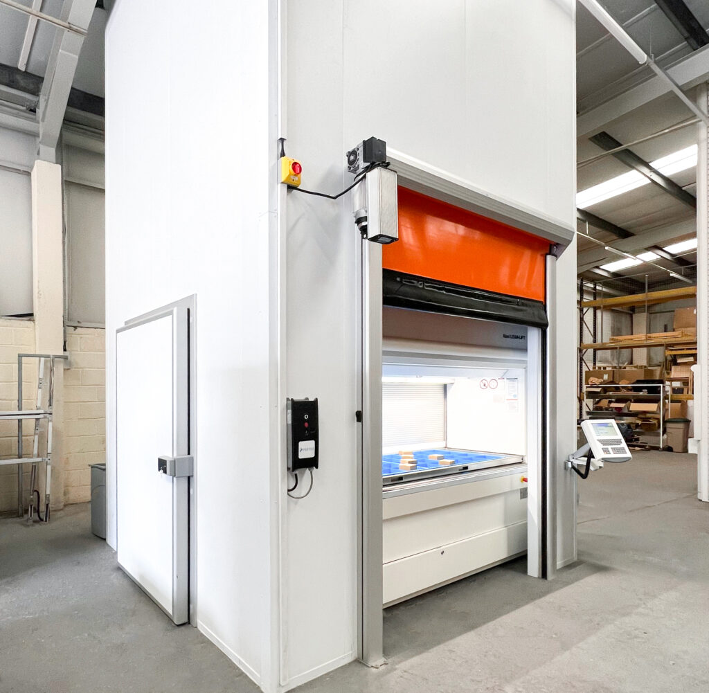 The Cool Box: vertical, chilled storage, by Industore. - Industore